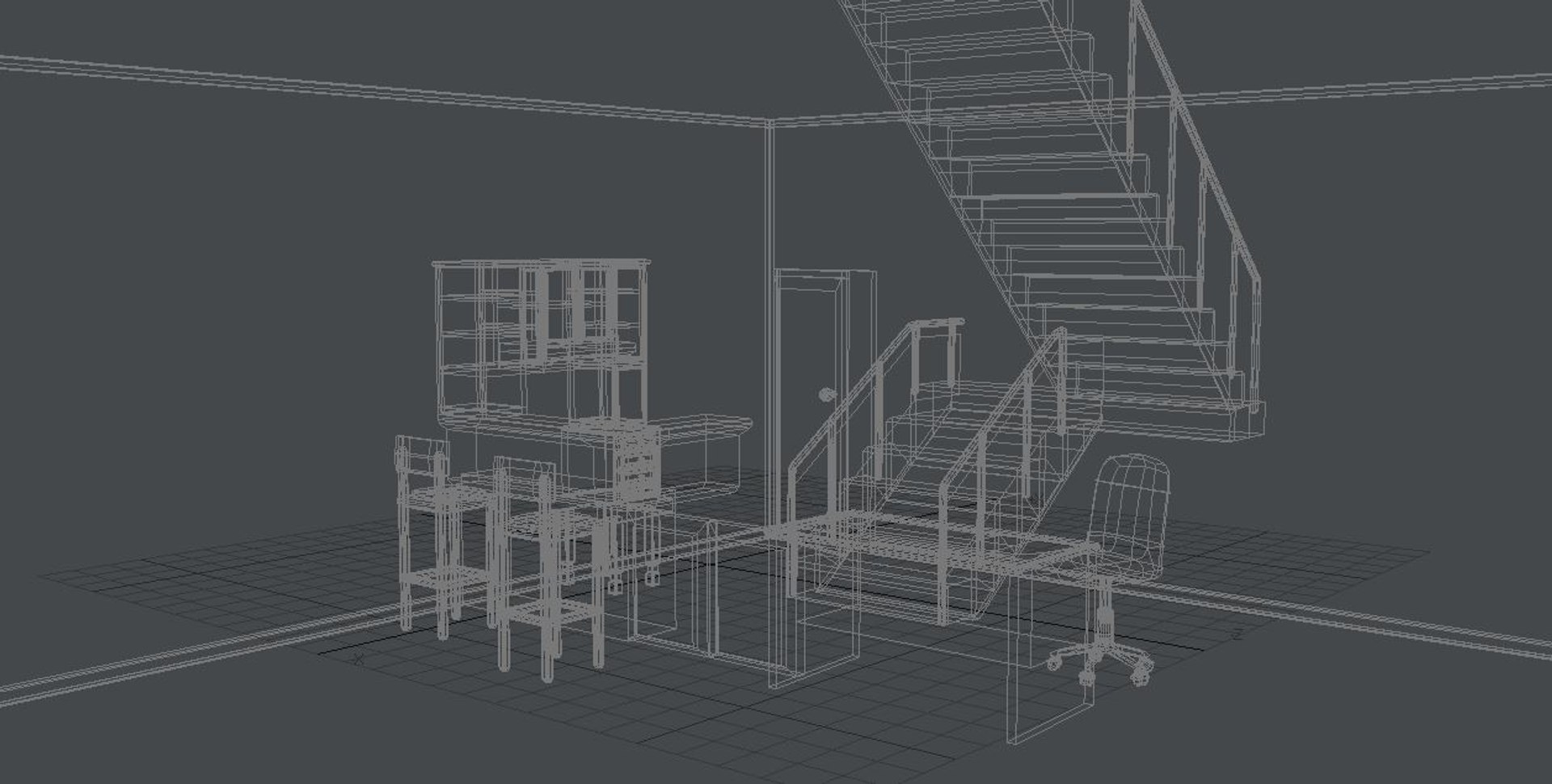 Furniture minimalist interior 3D - TurboSquid 1177541