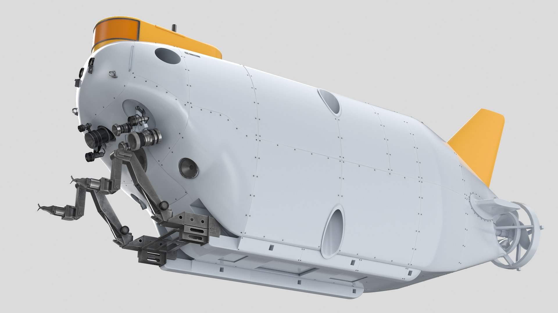 Deep Sea Submersible 02 3D Model - TurboSquid 1719428