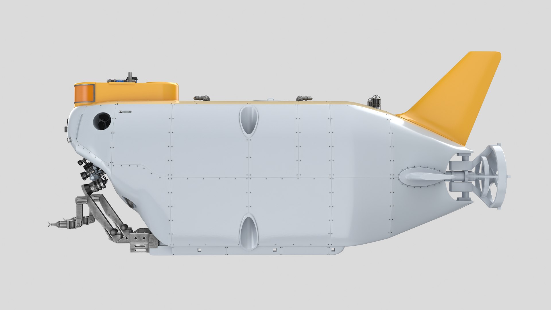 Deep Sea Submersible 02 3D Model - TurboSquid 1719428