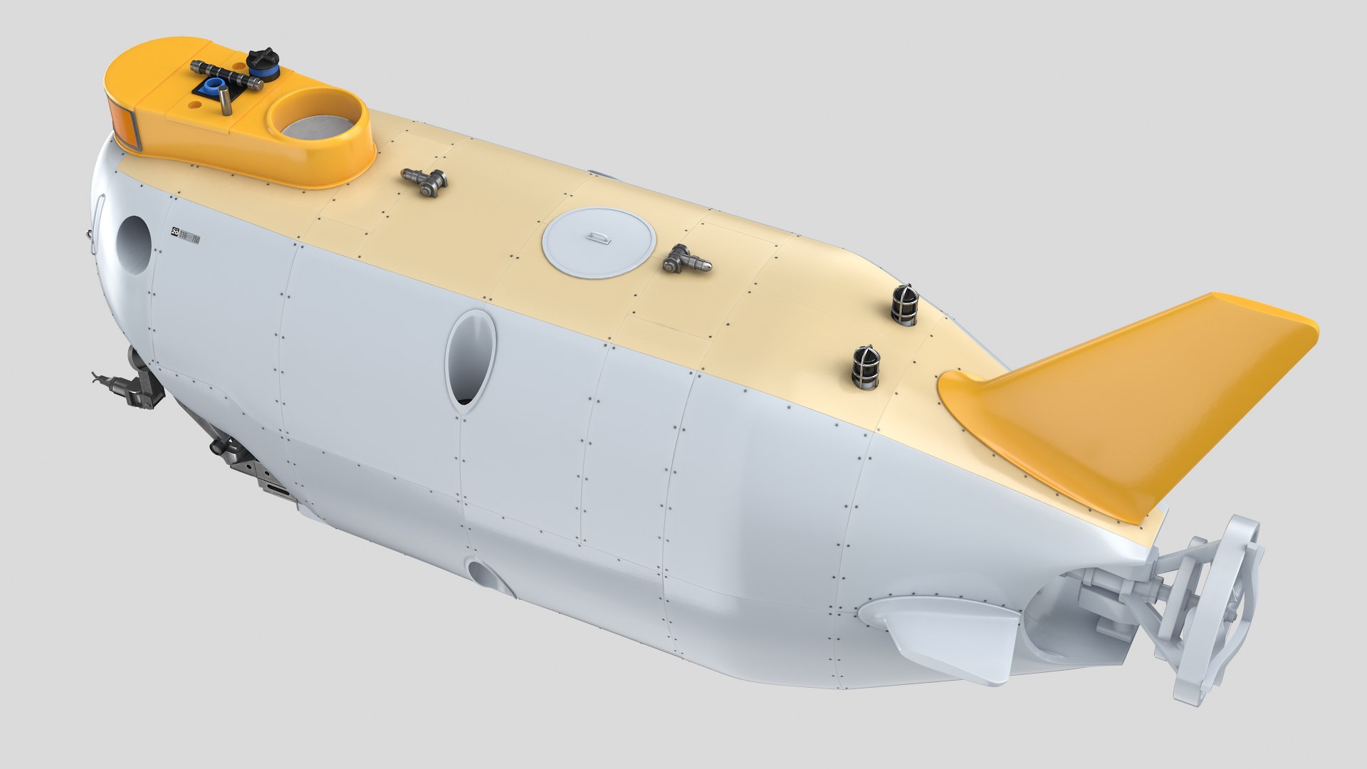 Deep Sea Submersible 02 3D Model - TurboSquid 1719428