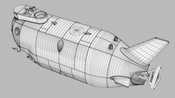 Deep Sea Submersible 02 3D model - TurboSquid 1719428