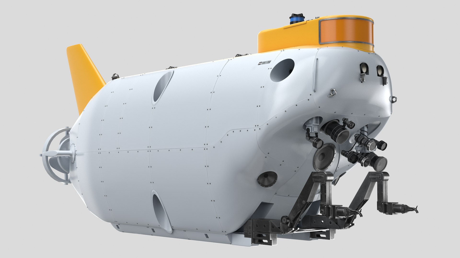 Deep Sea Submersible 02 3D Model - TurboSquid 1719428