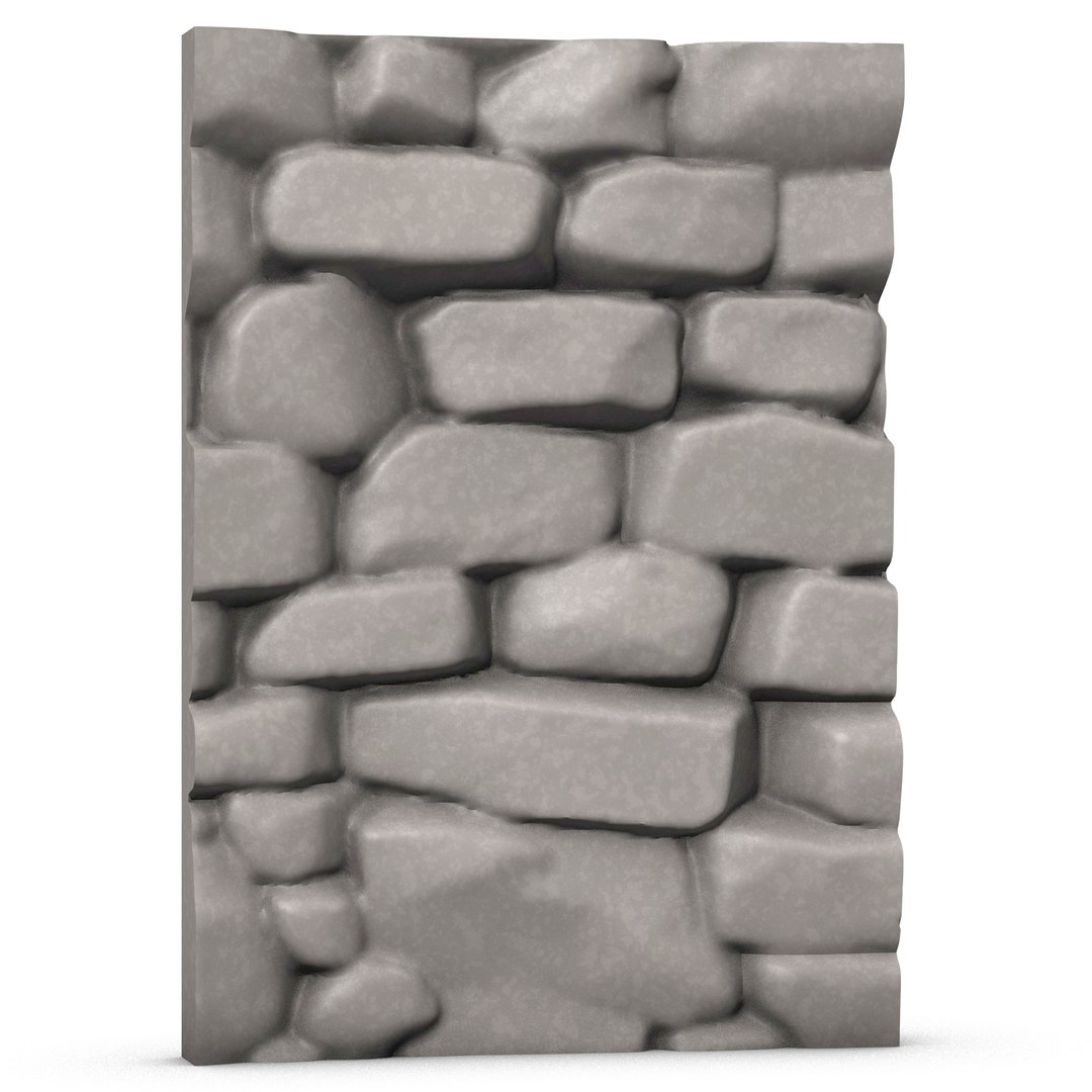 3D Model Stone Wall 078 - TurboSquid 2306421
