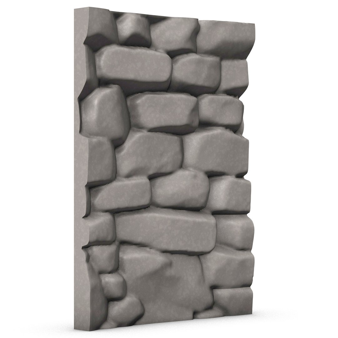 3D Model Stone Wall 078 - TurboSquid 2306421