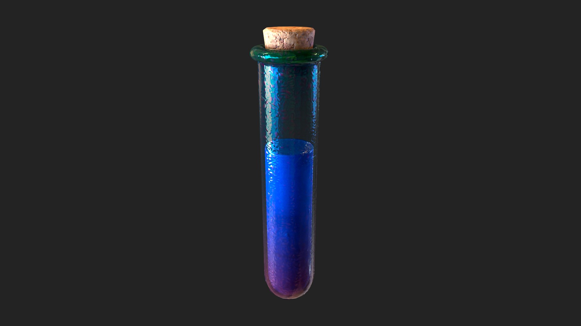 3D model Potion Test Tube Small - TurboSquid 1825598
