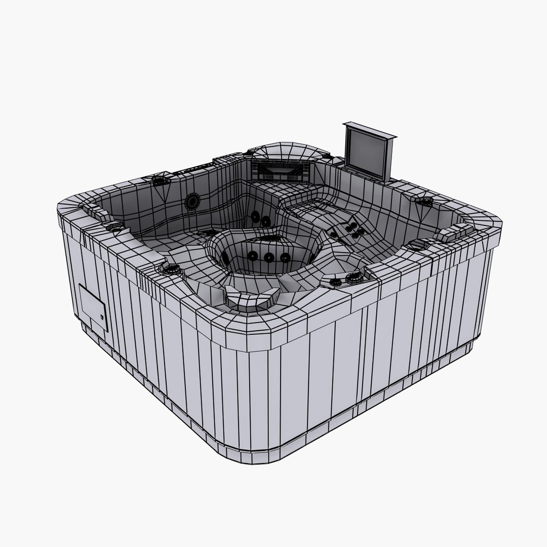 3d Model Whirl Spa