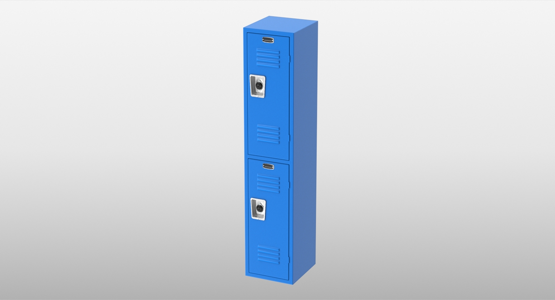3D Realistic Steel Locker Model - TurboSquid 1377978