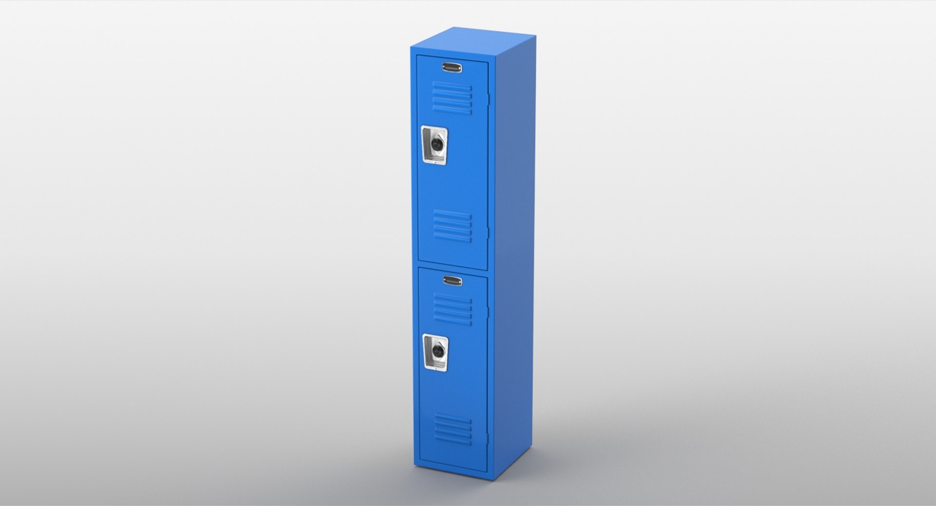 3D realistic steel locker model - TurboSquid 1377978