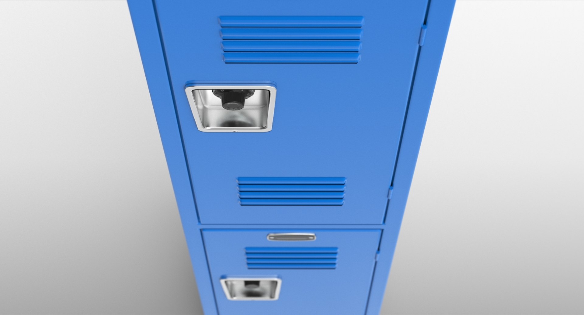 3D Realistic Steel Locker Model - TurboSquid 1377978
