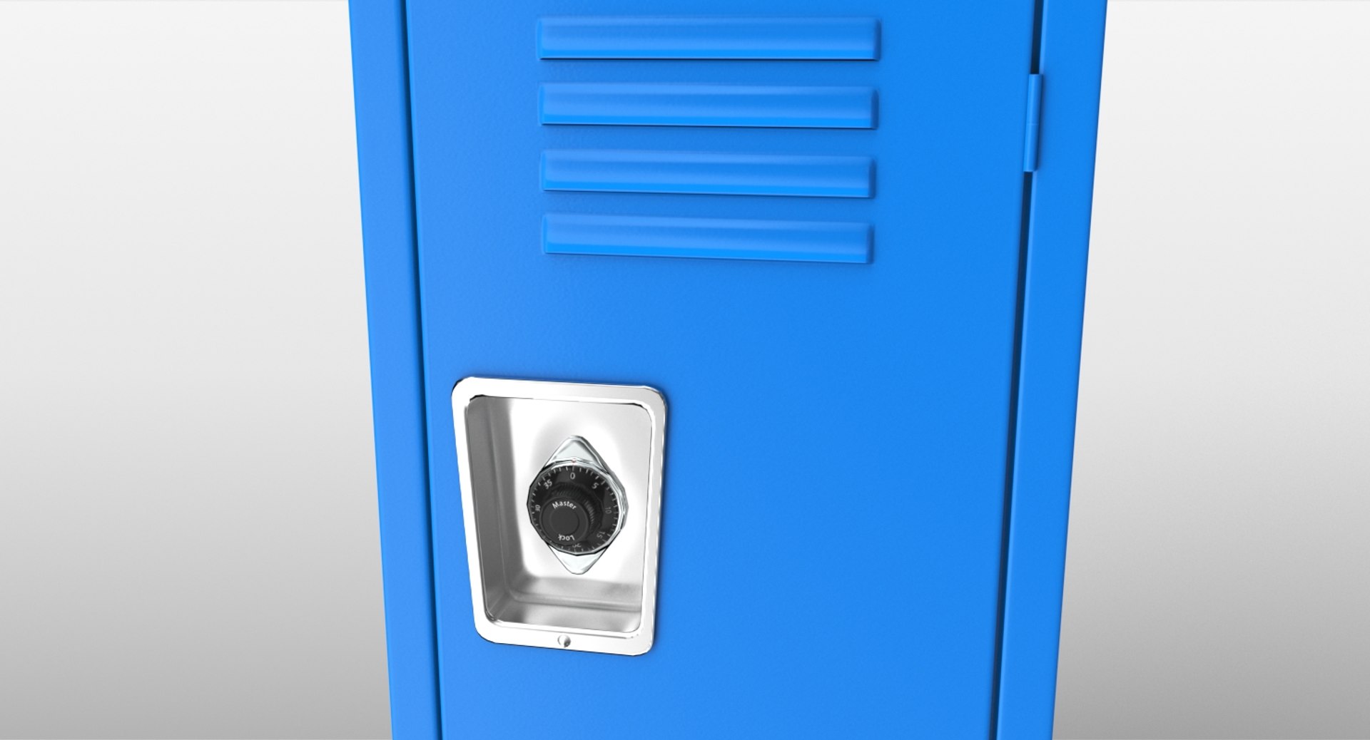 3D Realistic Steel Locker Model - TurboSquid 1377978