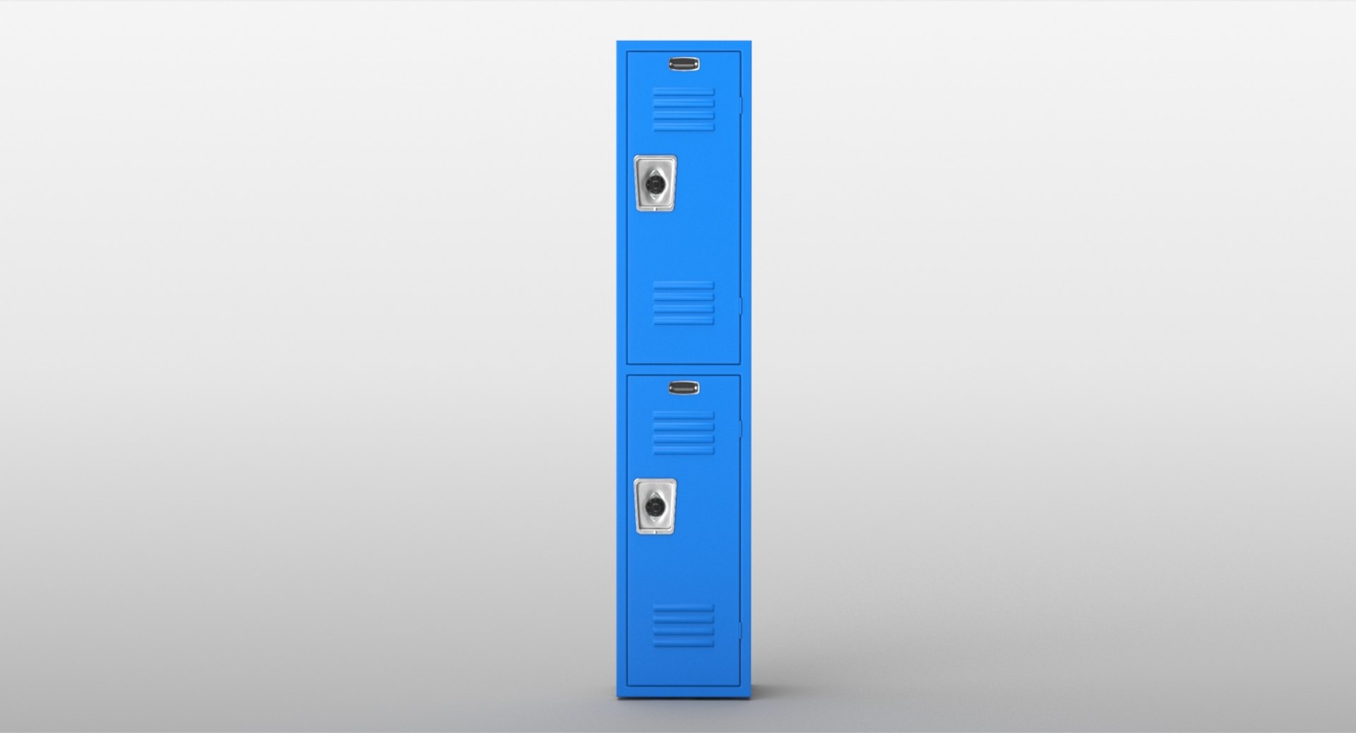 3D Realistic Steel Locker Model - TurboSquid 1377978