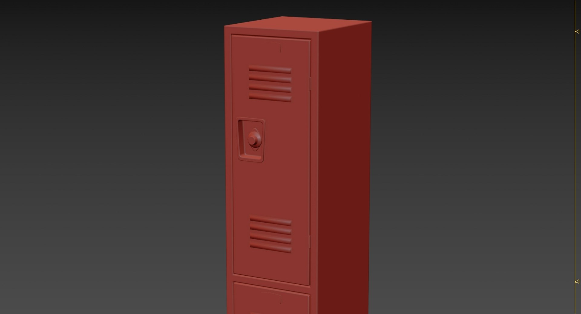 3D Realistic Steel Locker Model - TurboSquid 1377978