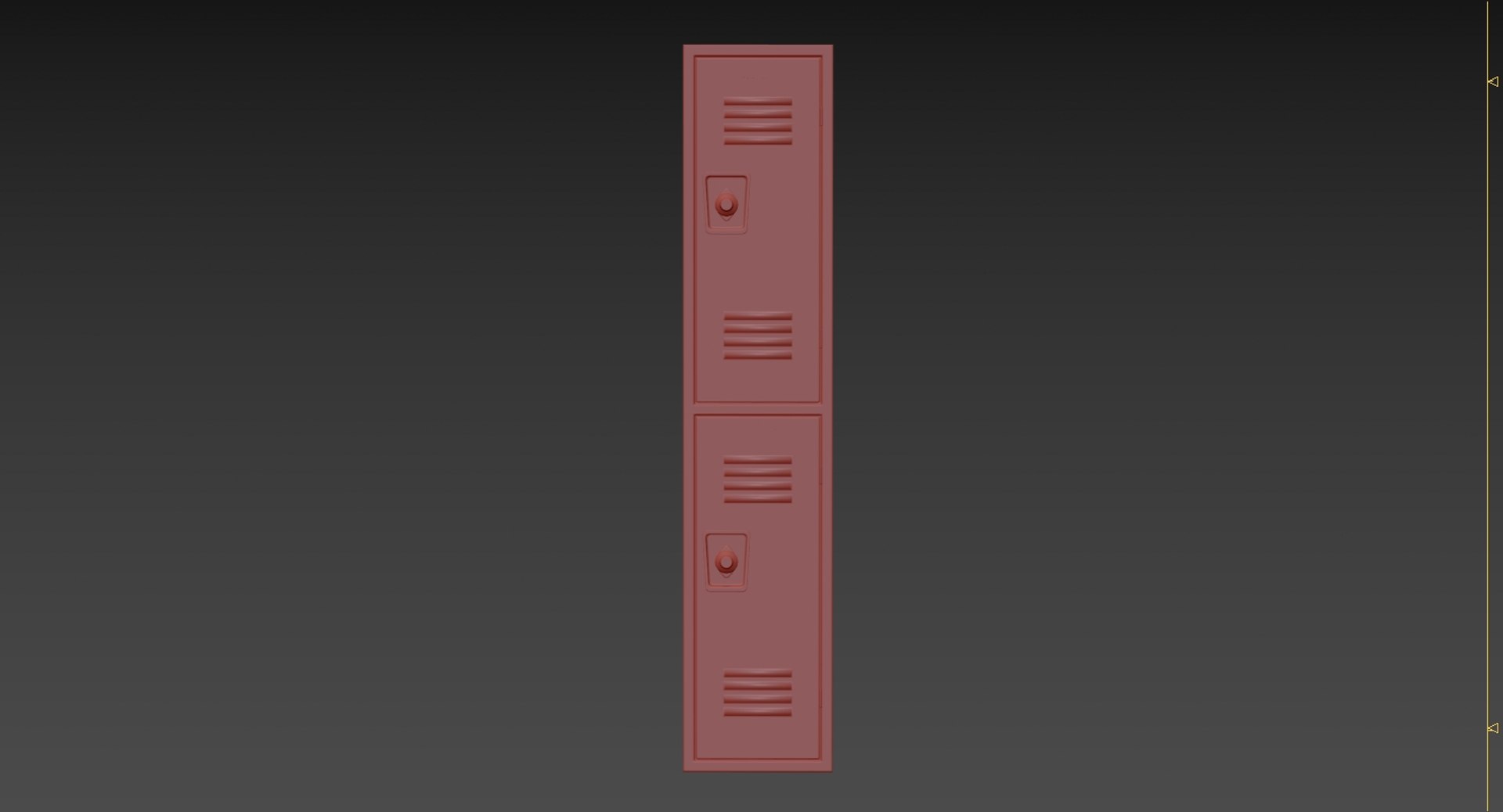 3D Realistic Steel Locker Model - TurboSquid 1377978