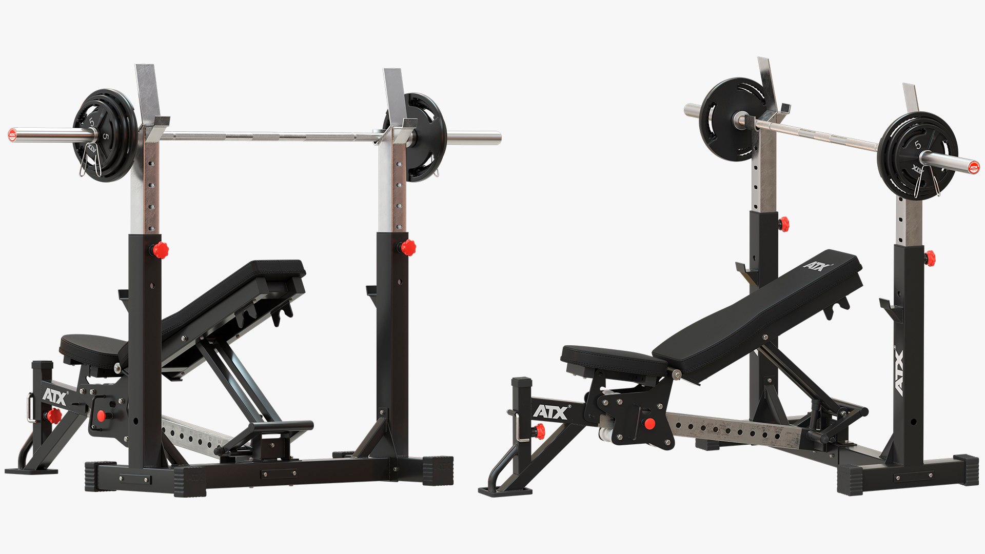 ATX Olympic Bench Press 3D Model - TurboSquid 2326381