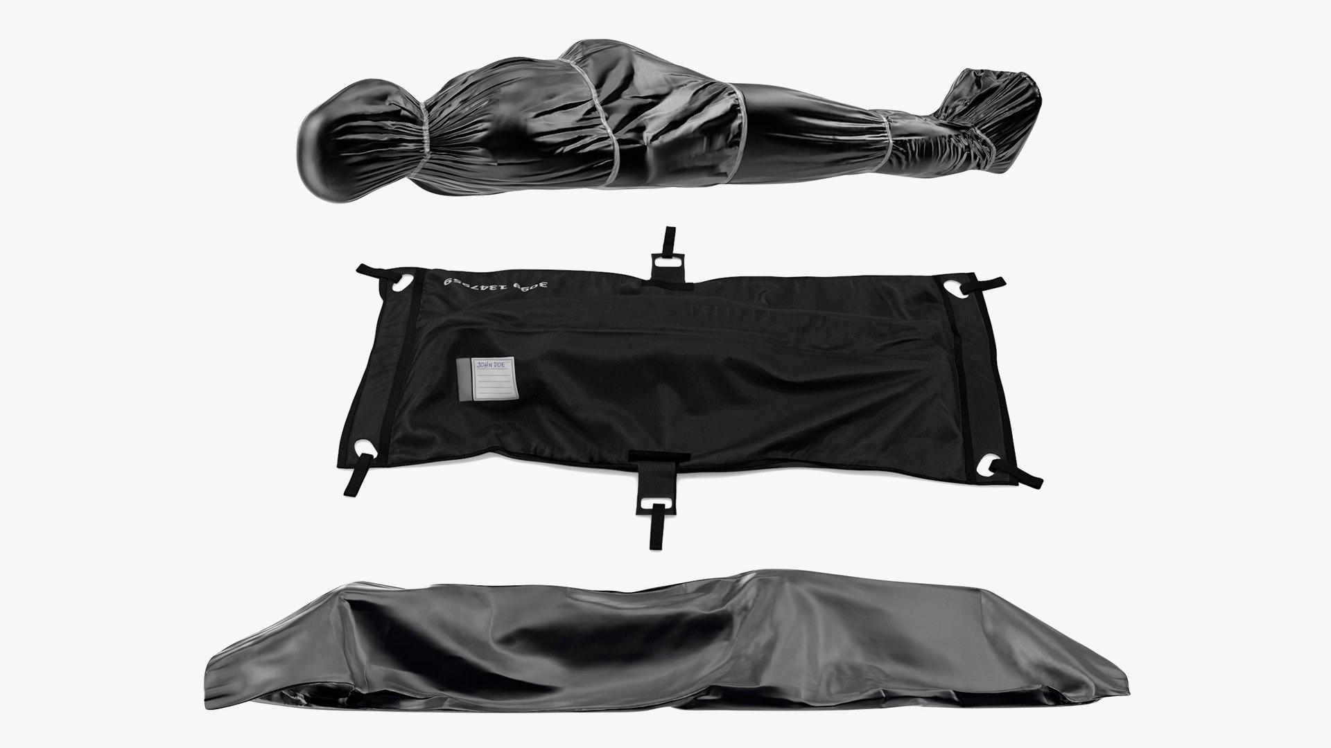 Covered Dead Bodies Collection 2 3D Model - TurboSquid 2178539