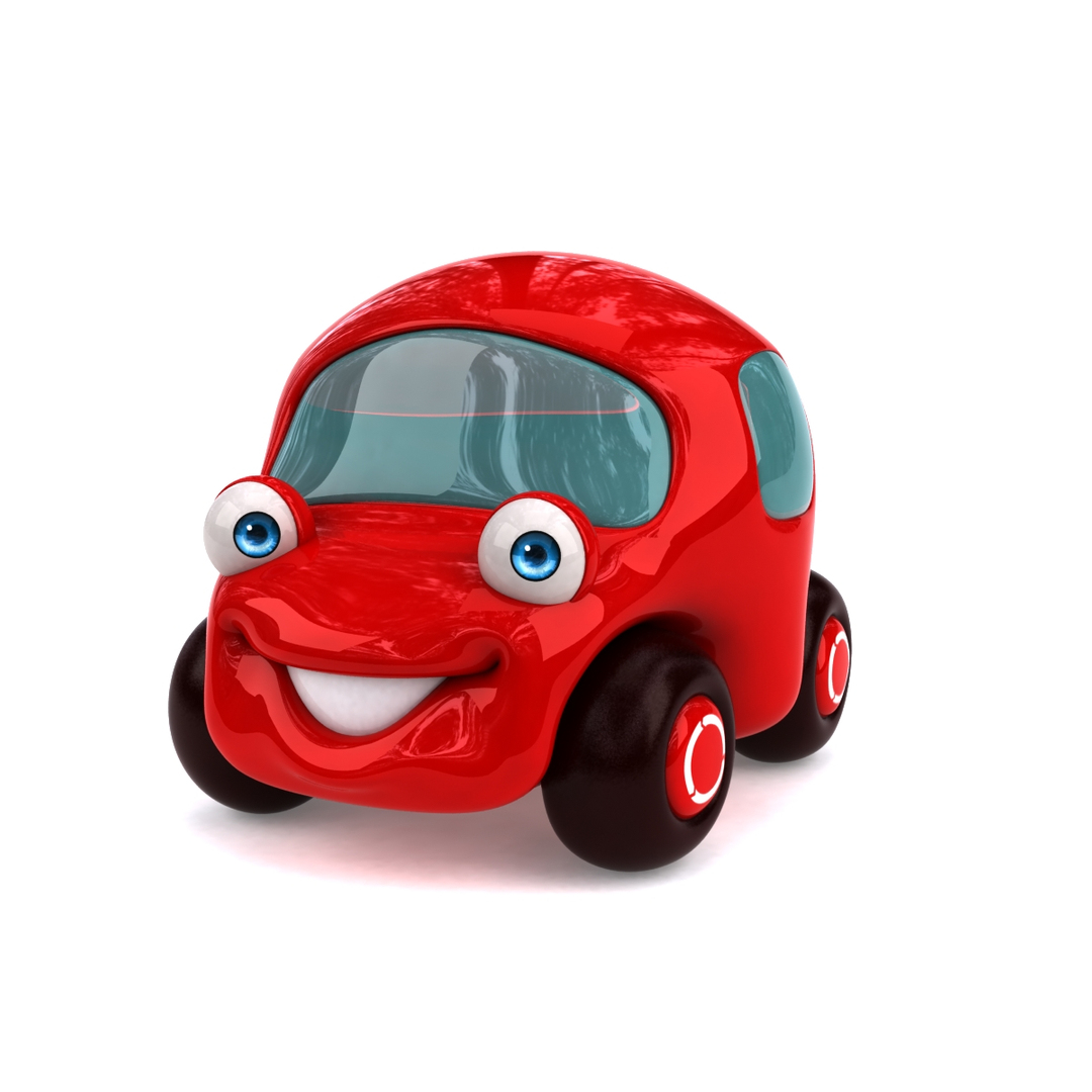 Fun Cartoon Car 3D Model - TurboSquid 1324491