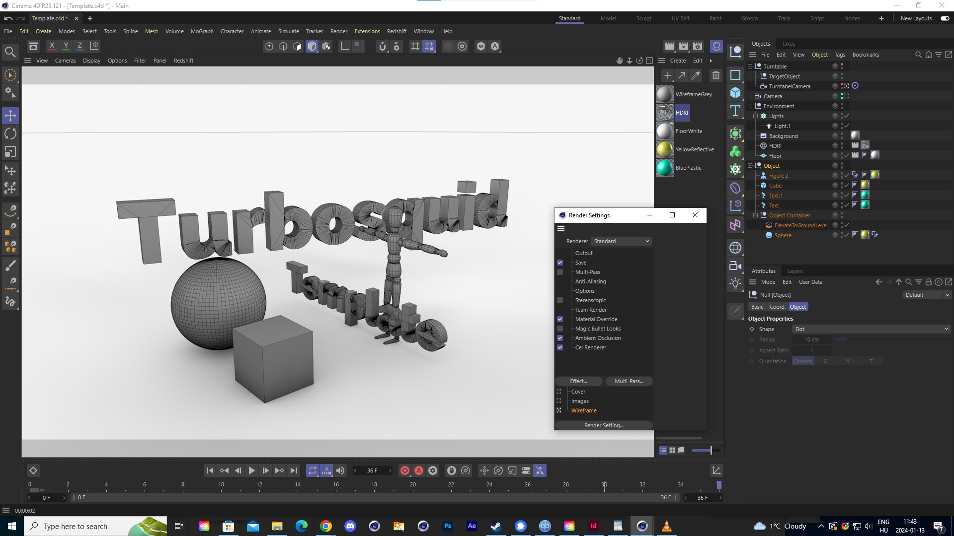 Turbosquid Publishing Template for Cinema 4D 3D model - TurboSquid 2175990
