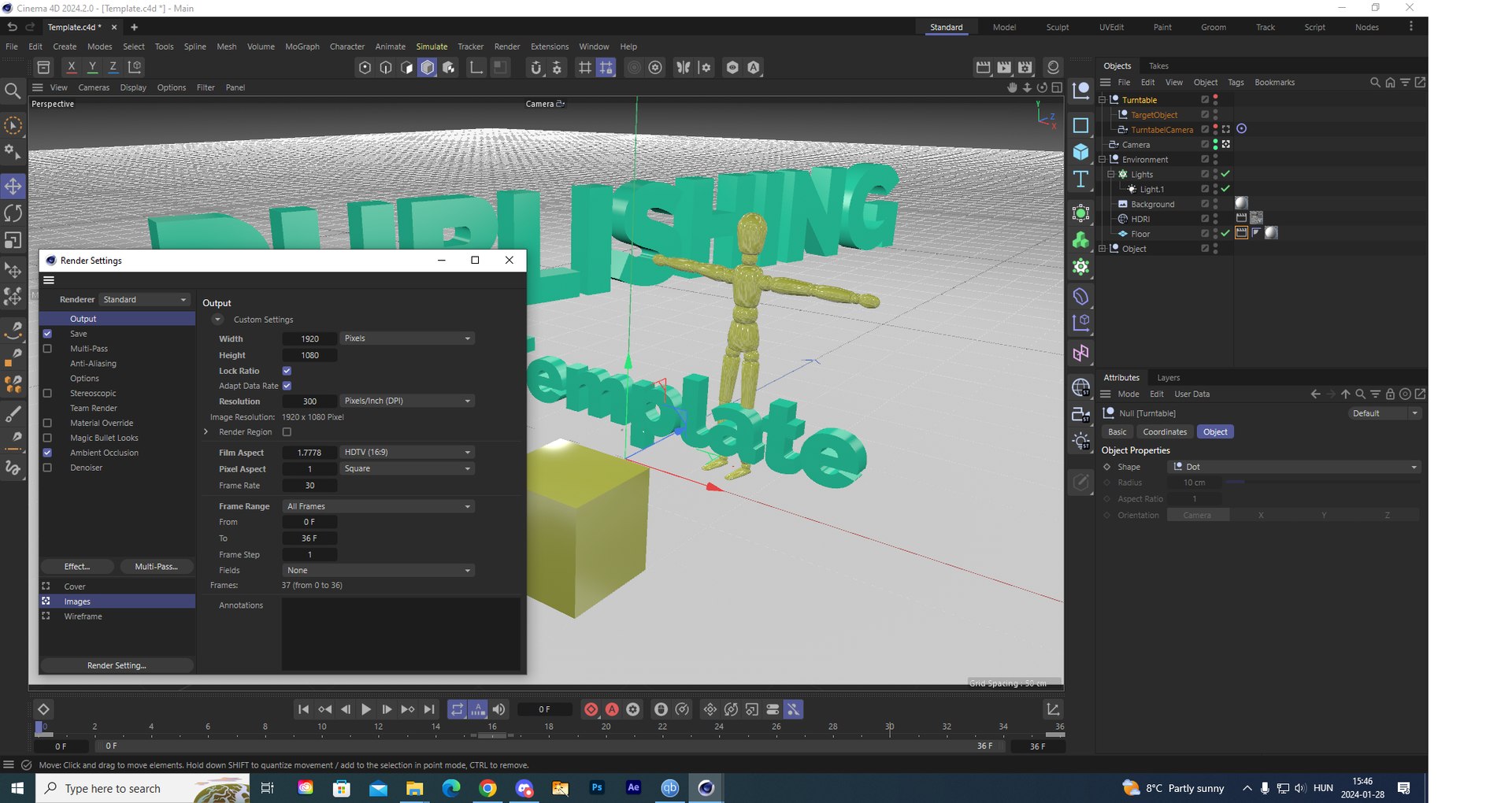 Turbosquid Publishing Template For Cinema 4D 3D Model - TurboSquid 2175990