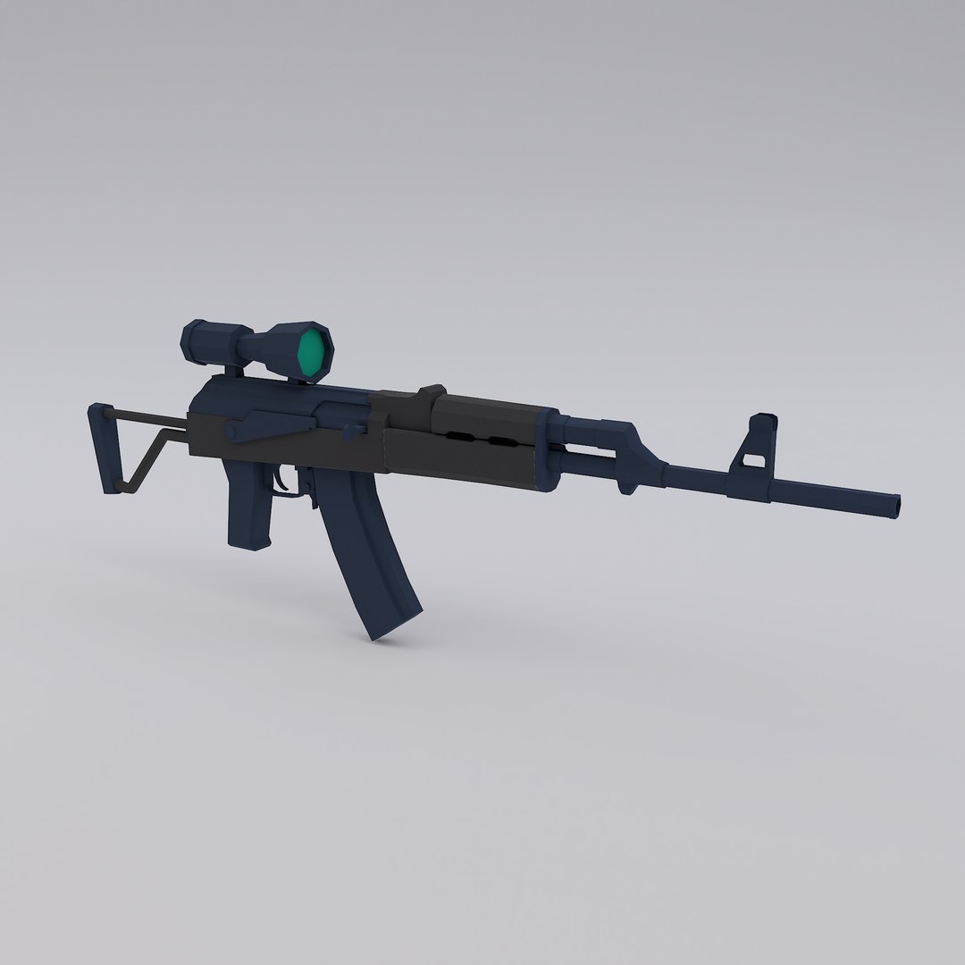 modelo 3d FB Beryl assault rifle gun - TurboSquid 1992896
