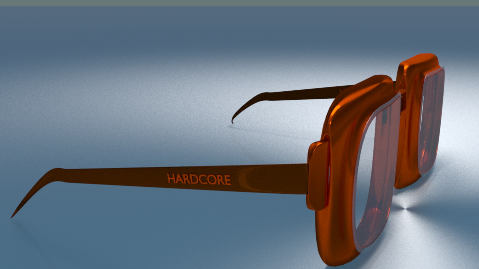 Gold shades model - TurboSquid 1250316