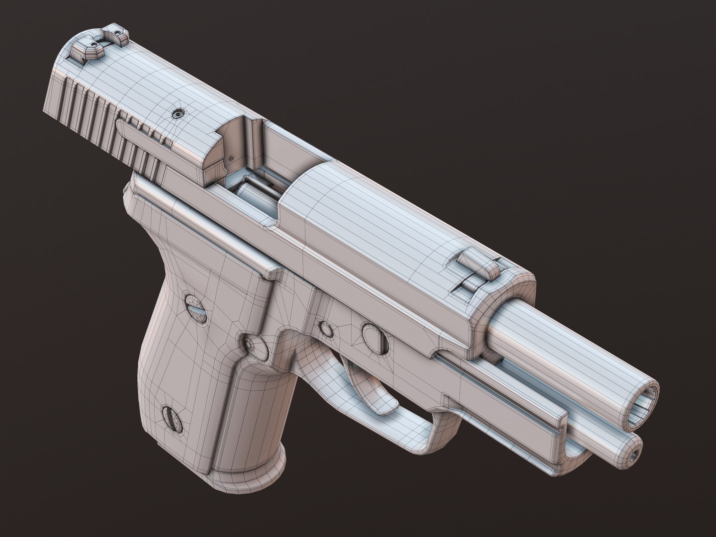 SIG Sauer M11 3D Model - TurboSquid 1936225