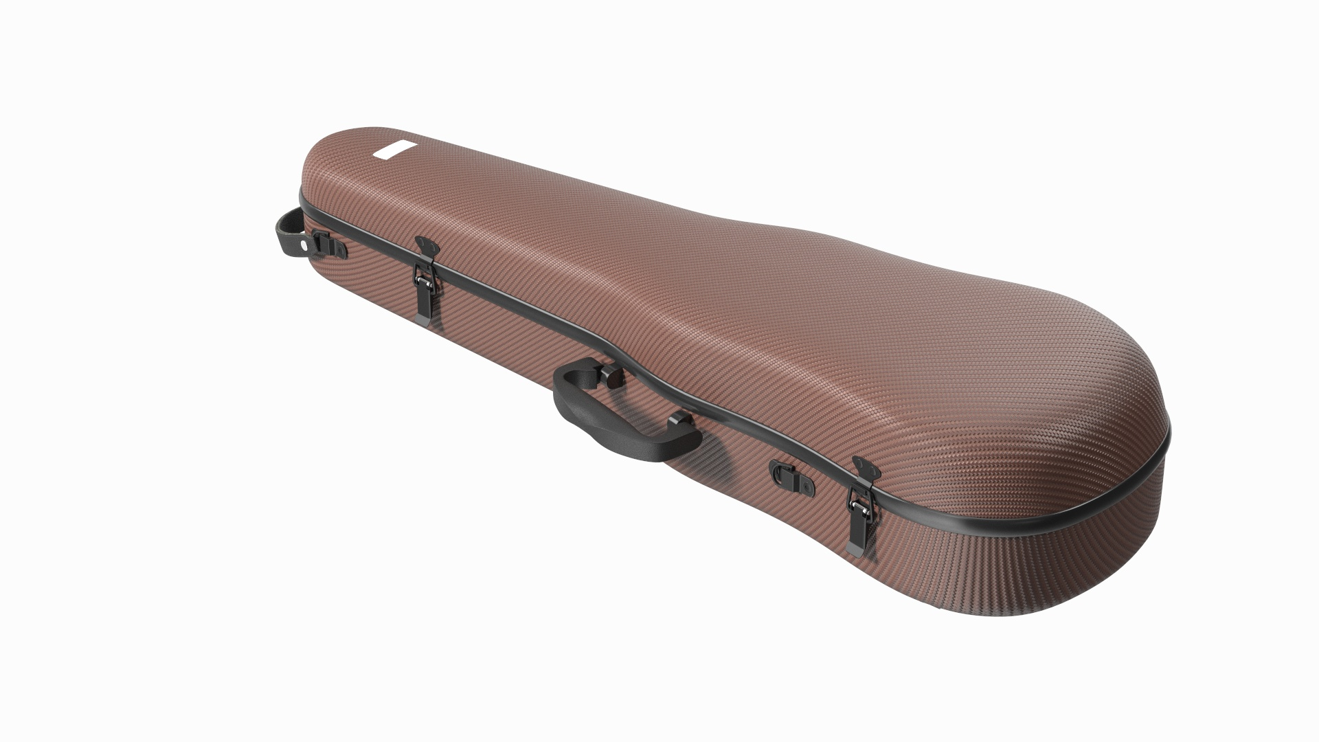 3D Shockproof Violin Case Brown Closed - TurboSquid 2146903