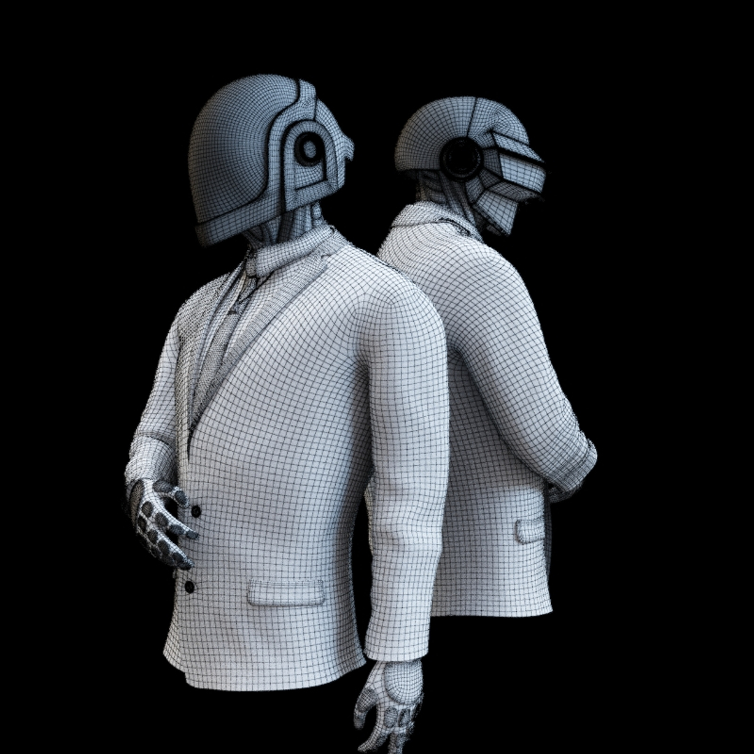 Free Daft Punk 3d Model