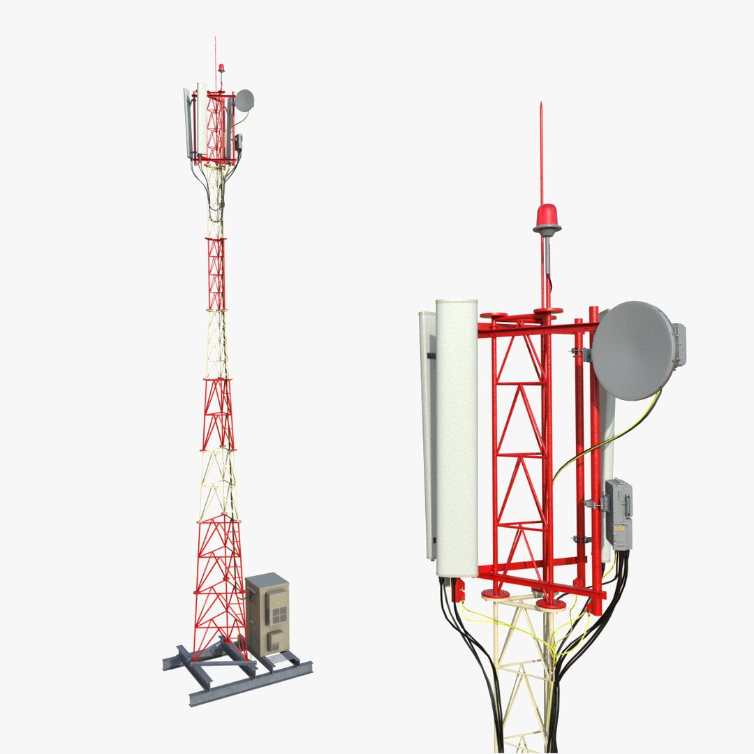 Cellular Base Station Model - TurboSquid 1514580