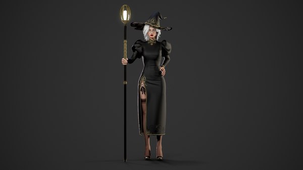 Free 3D Witch Models | TurboSquid