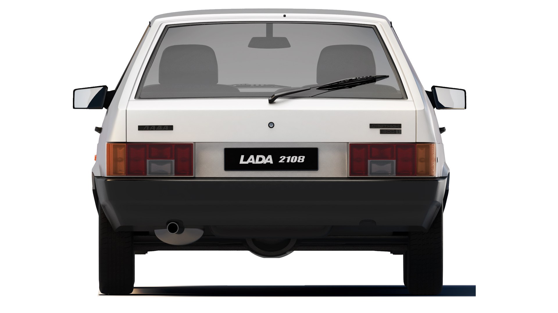 3D VAZ Lada 2108 Sputnik 1984 Model - TurboSquid 2216984
