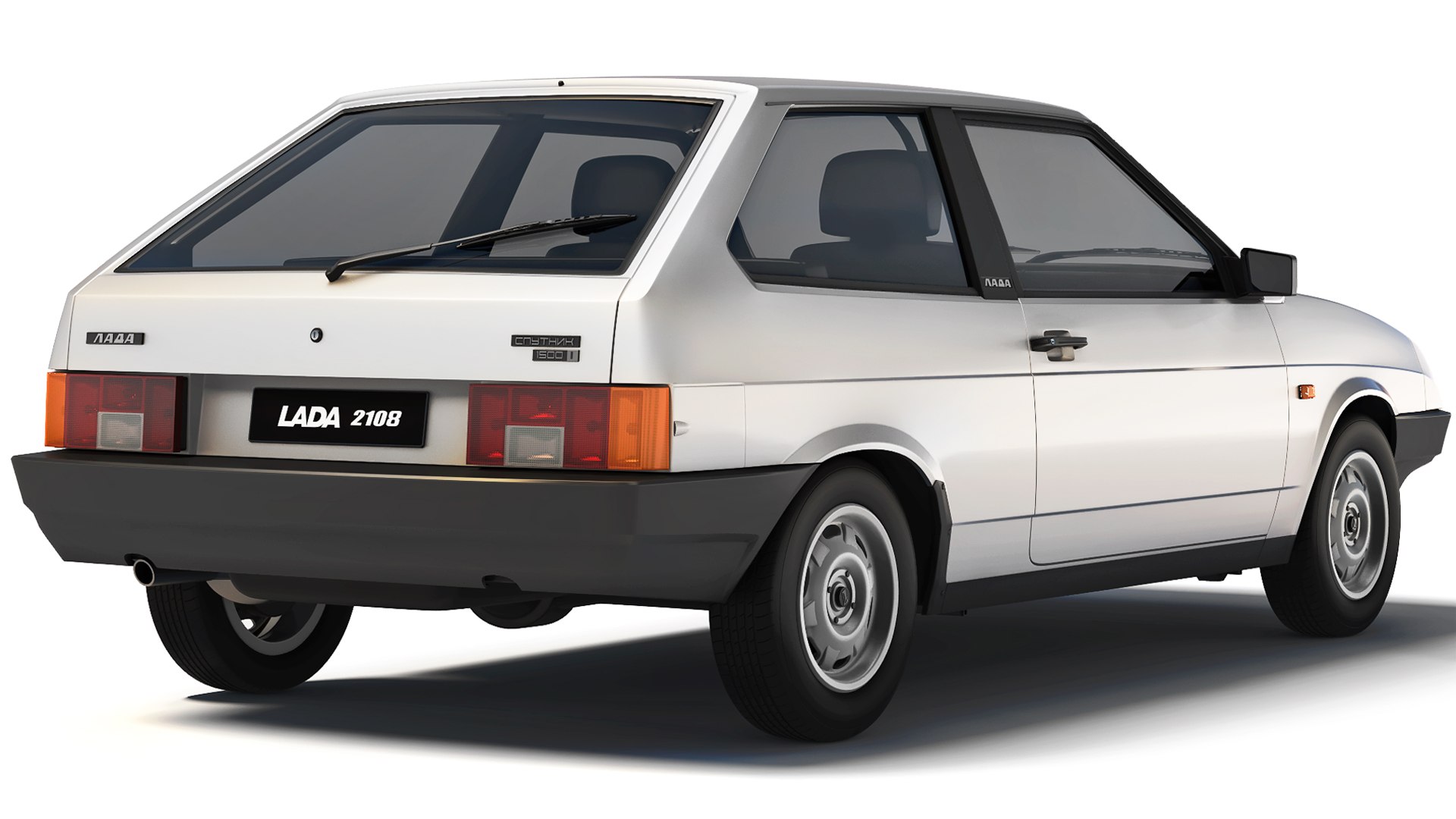 3D VAZ Lada 2108 Sputnik 1984 Model - TurboSquid 2216984