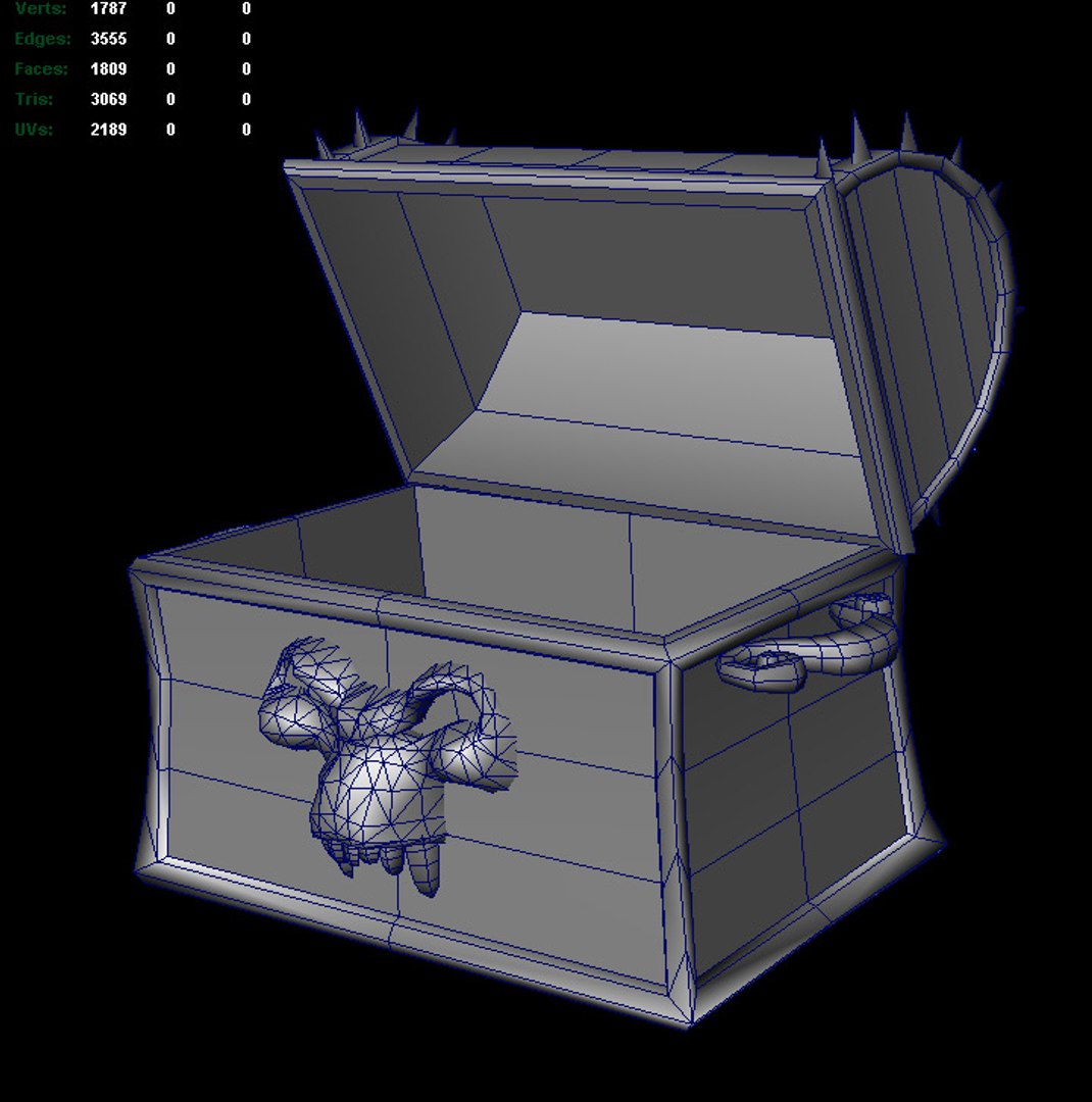 Evil Treasure Chest Obj