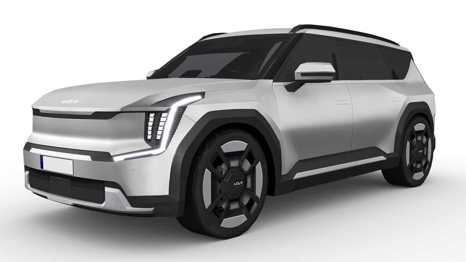 3D Kia EV9 2023 Model - TurboSquid 2166482