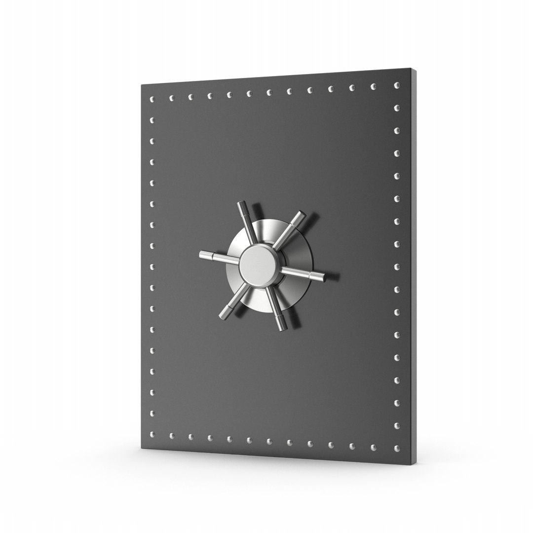 Safe Door 3D Model - TurboSquid 2356923