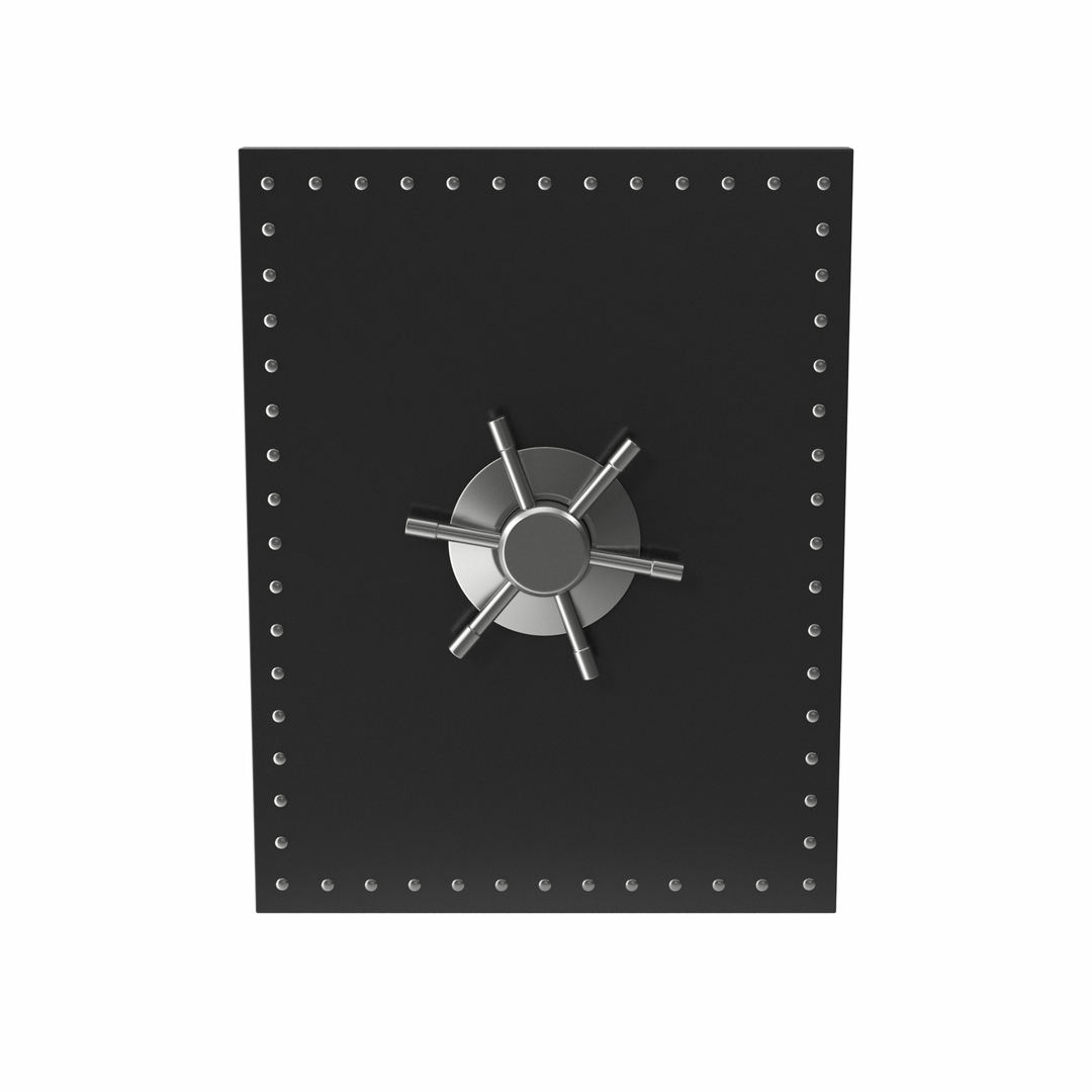 Safe Door 3D Model - TurboSquid 2356923