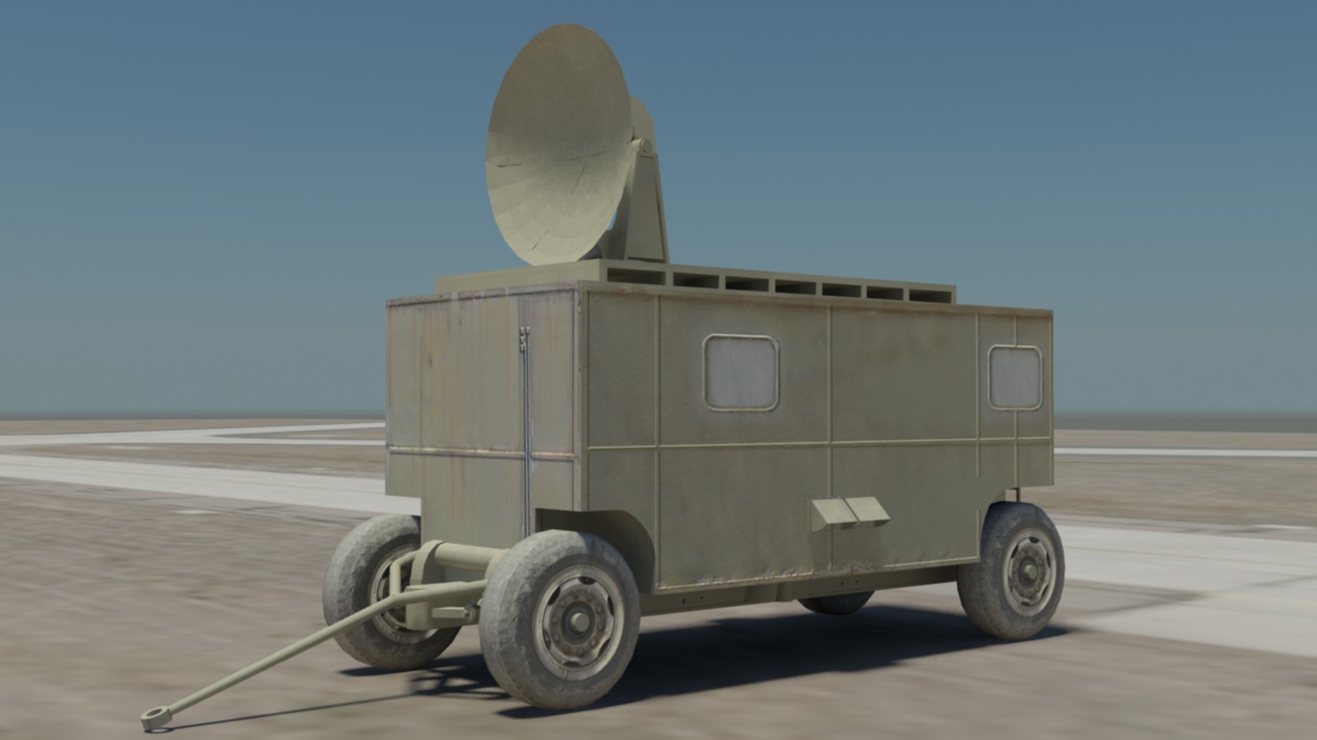 3D Son-9 Radar Flap - TurboSquid 1707672