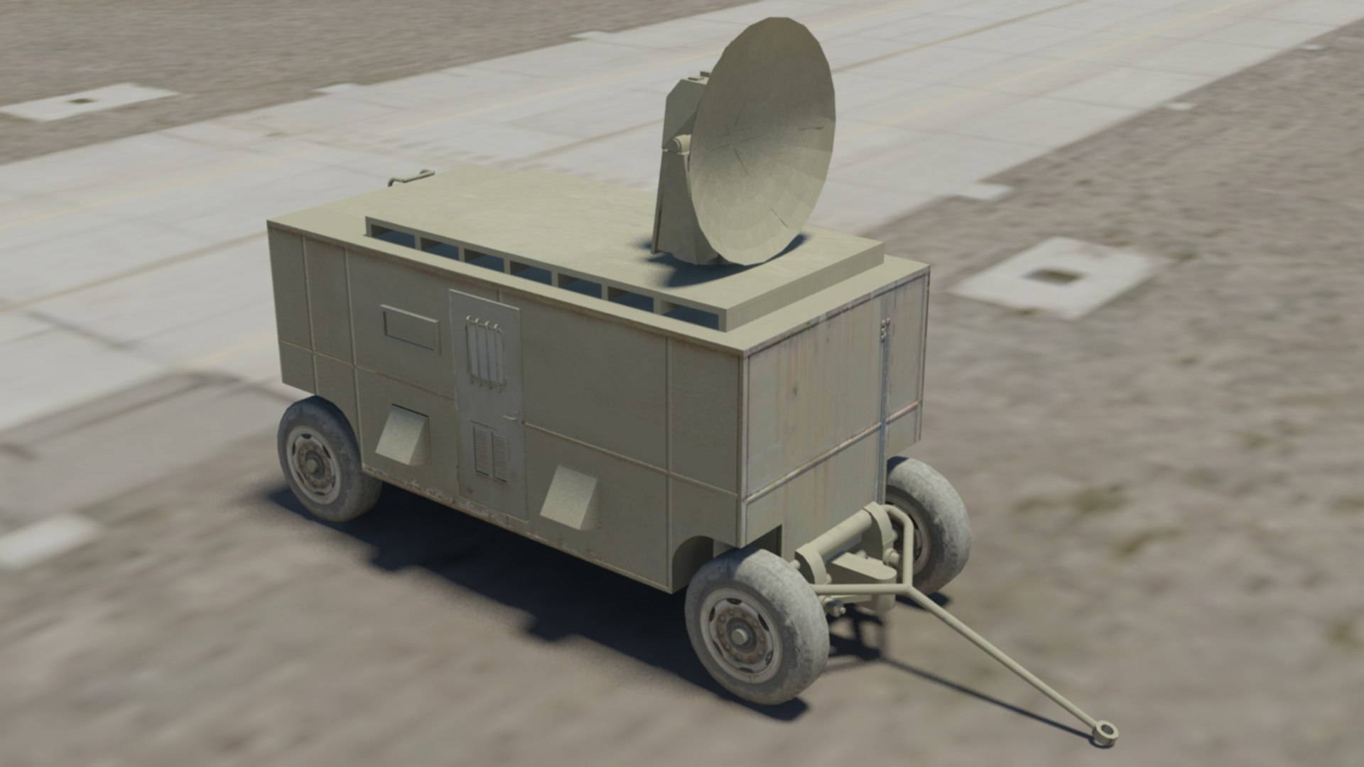 3D Son-9 Radar Flap - TurboSquid 1707672