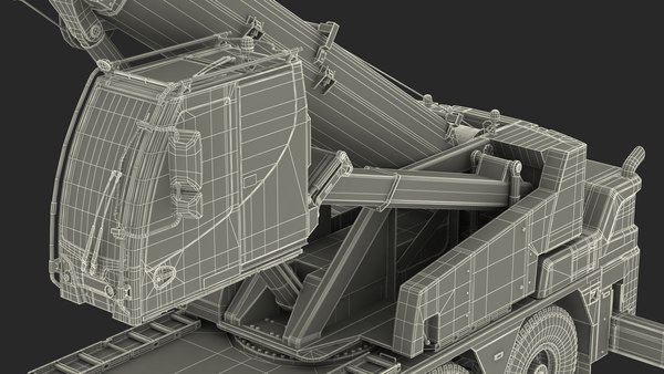 3D Mobile Crane With Concrete Slab - TurboSquid 1883318