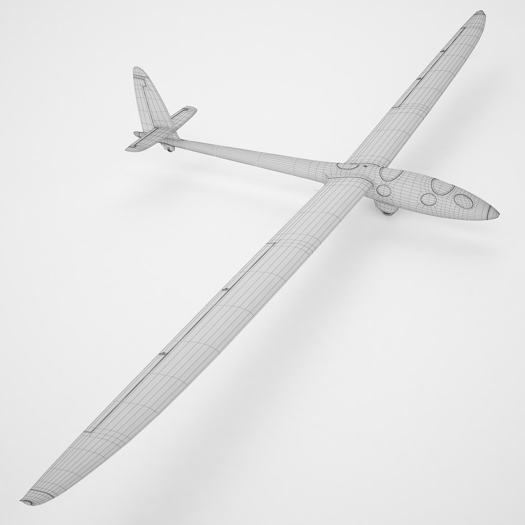 3D Airbus Perlan Mission Ll Glider - TurboSquid 2174625