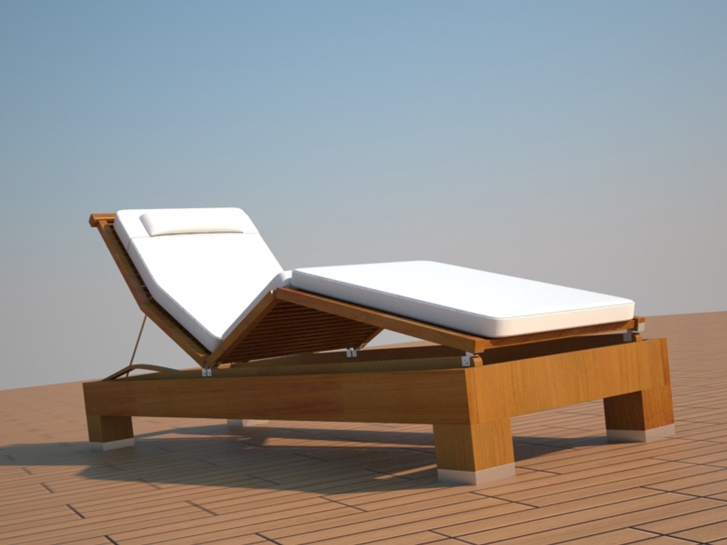 3d Model Pool Chair
