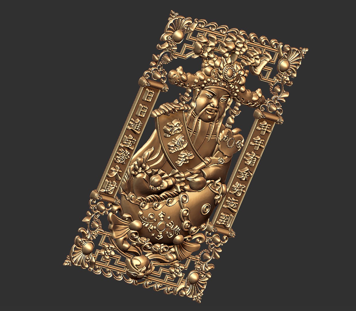 3D Model God Wealth - TurboSquid 1610200