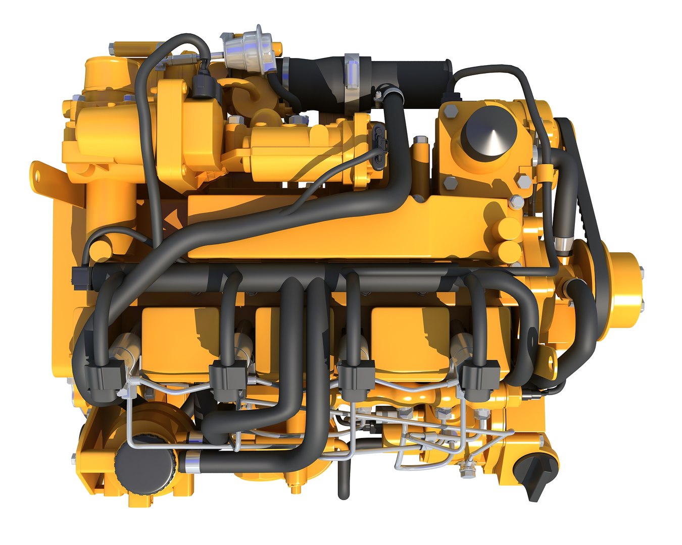 Industrial Diesel Engine 3D Model - TurboSquid 1287024