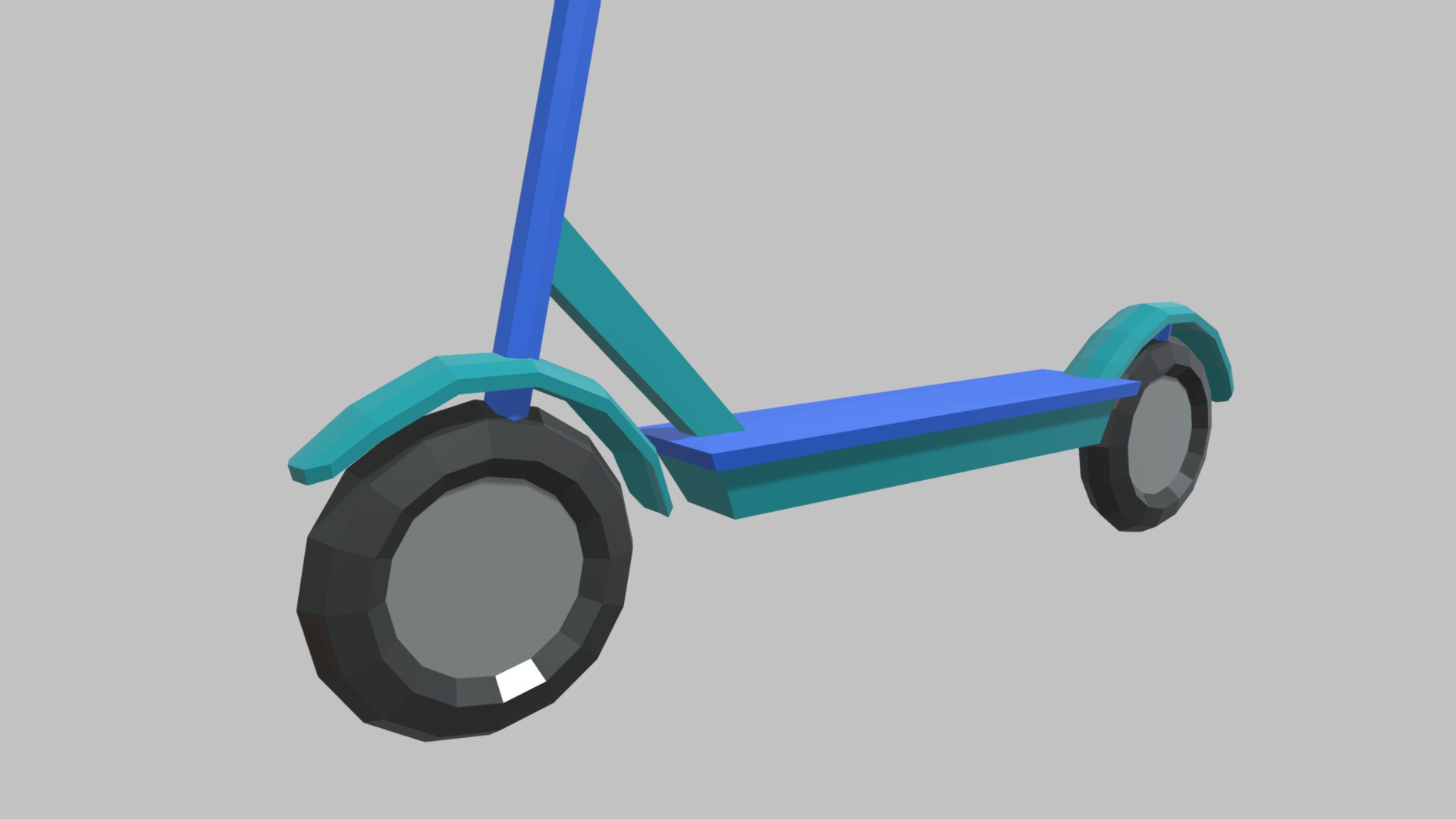 Low Poly Scooter 01 3D Model - TurboSquid 2167906
