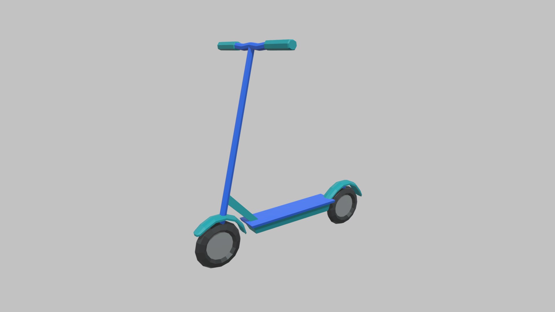Low Poly Scooter 01 3D Model - TurboSquid 2167906