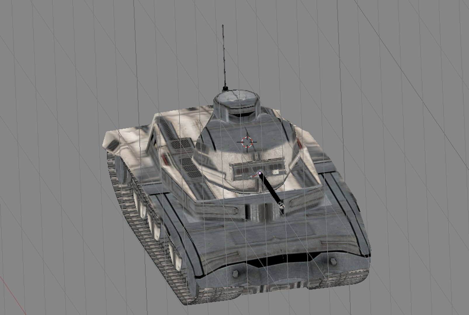 3d model tank treads