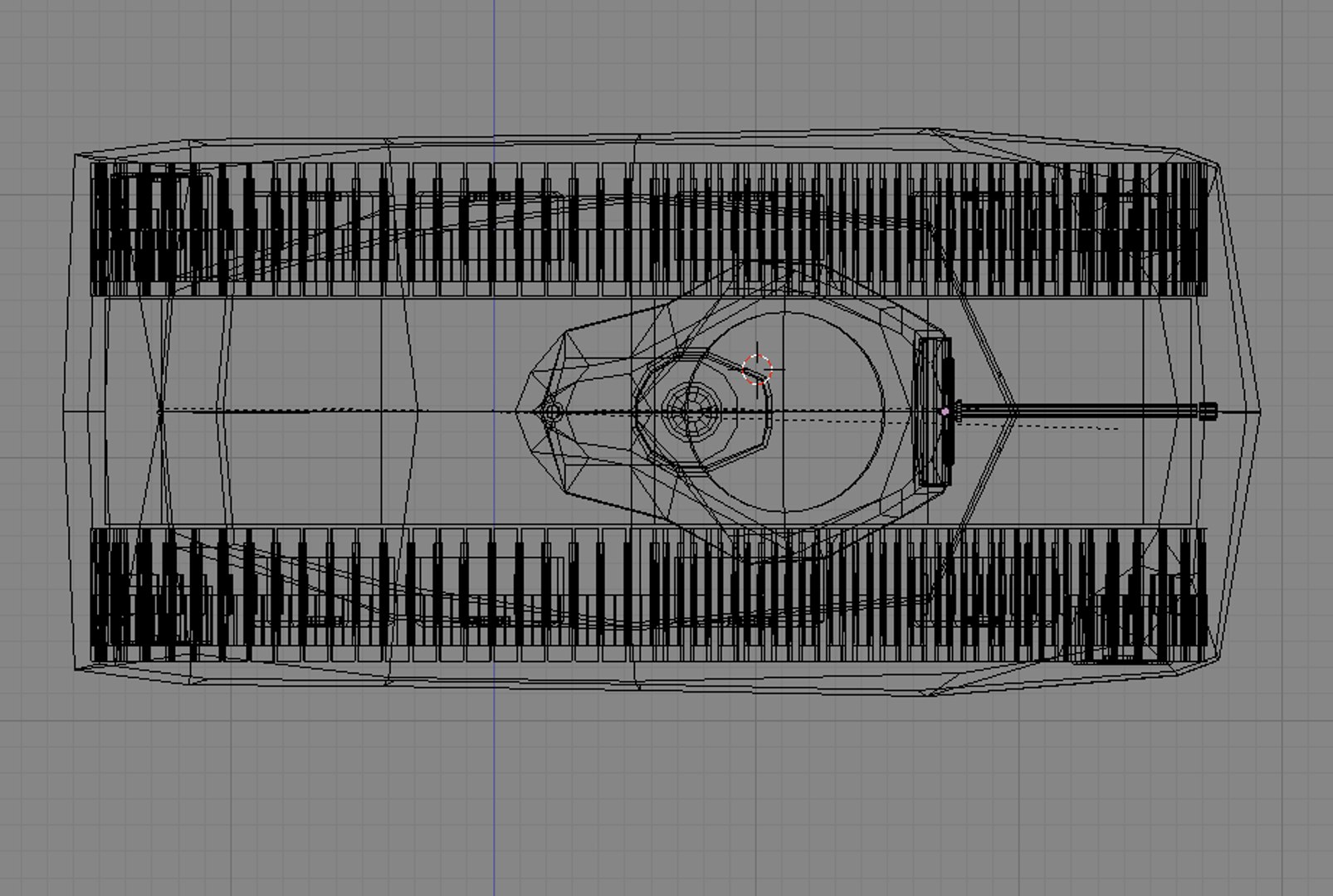 3d model tank treads