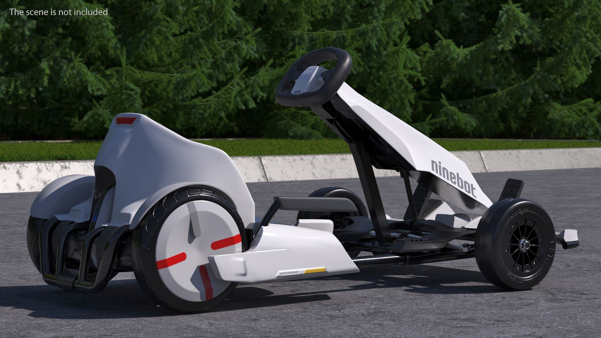 Segway Ninebot Gokart Rigged 3D Model - TurboSquid 2018643