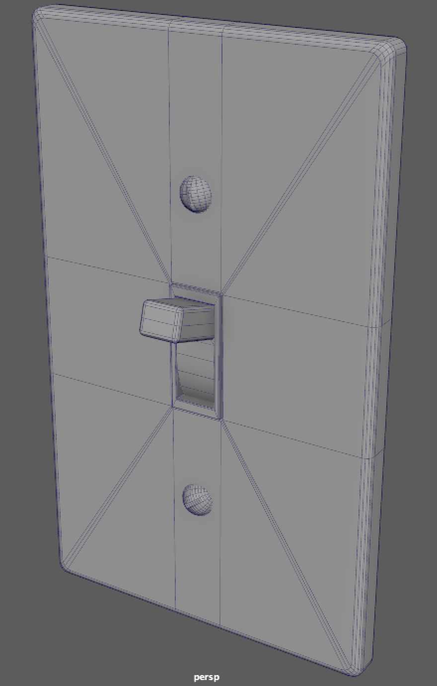 3D light switch model - TurboSquid 1232246