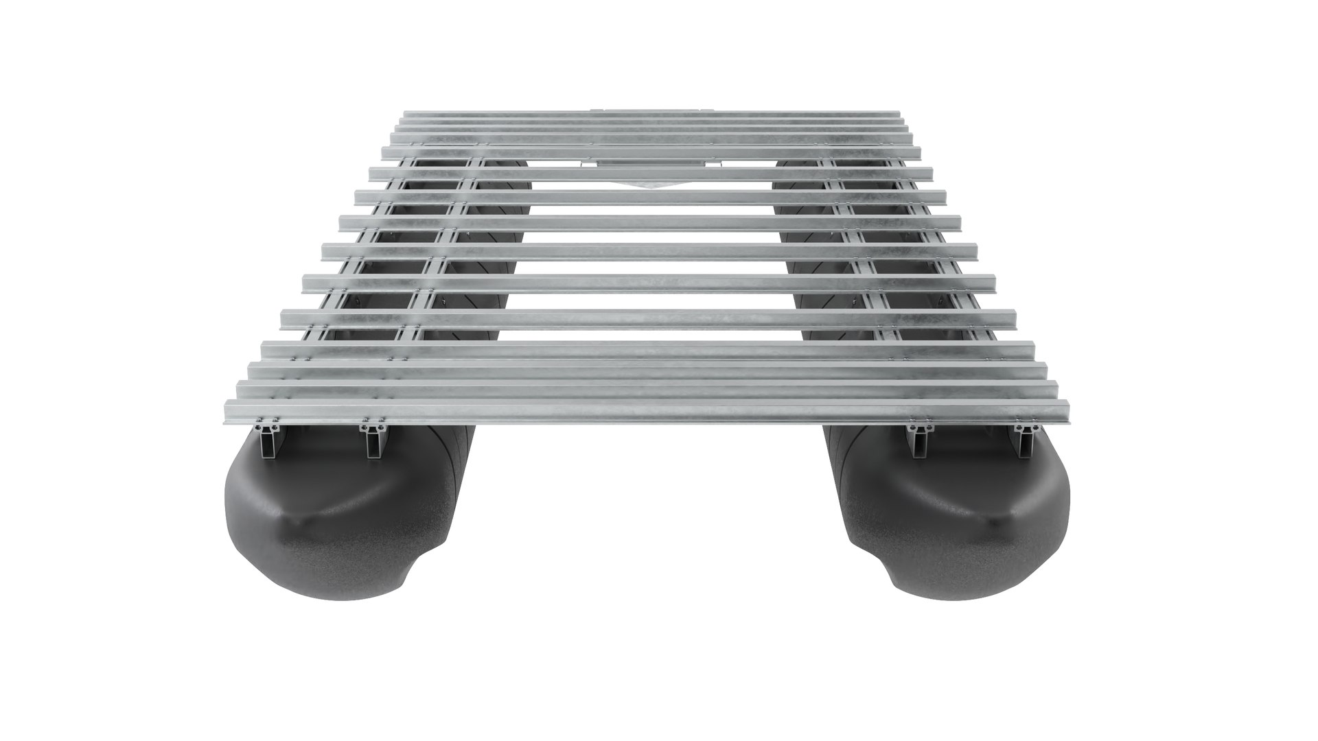 Pontoon Boat Frame 3D - TurboSquid 2206612