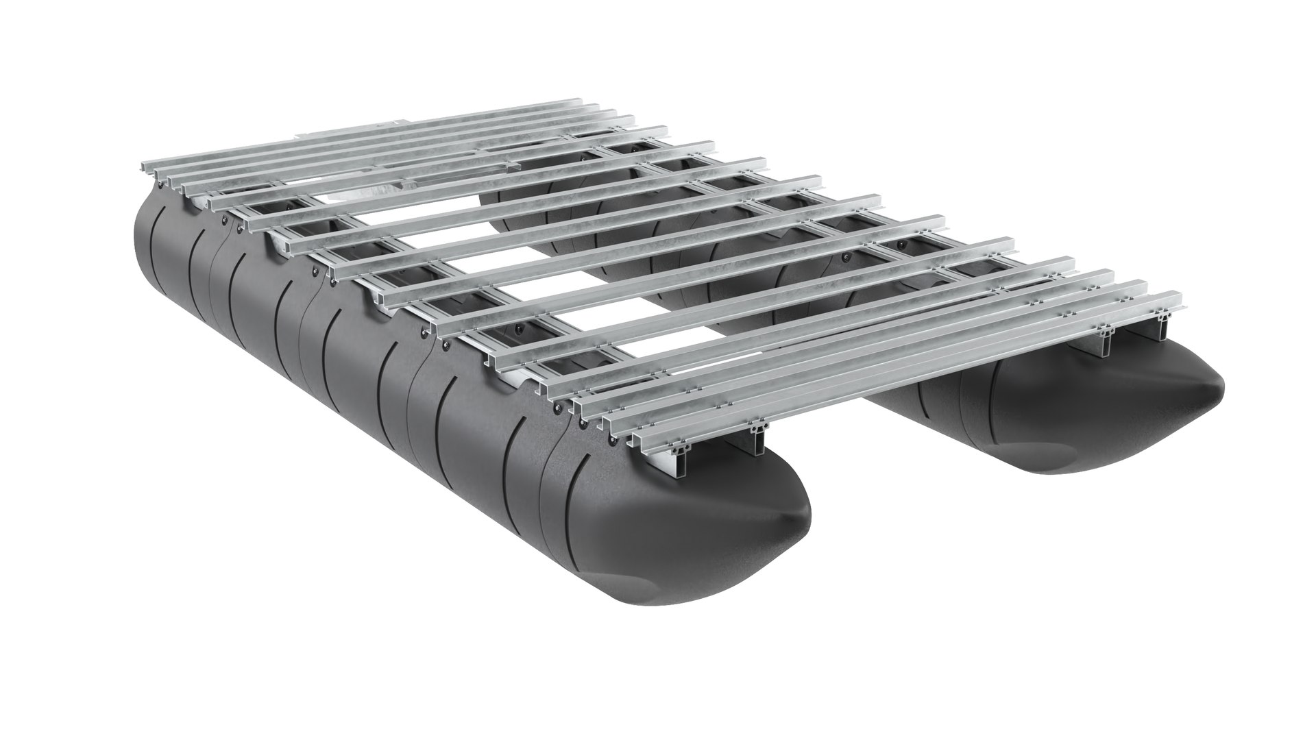 Pontoon Boat Frame 3D - TurboSquid 2206612